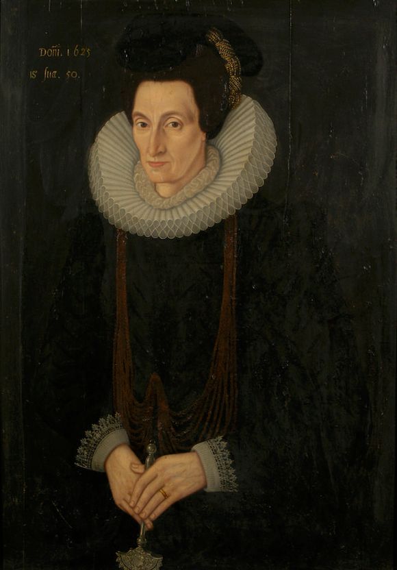 Bonhams : Circle of Marcus Gheeraerts (1561-1635) A portrait of Bridget ...