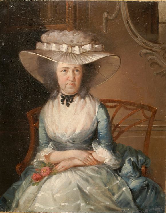 Bonhams : William Johnson (c.1780) A portrait of Henrietta Nelson ...