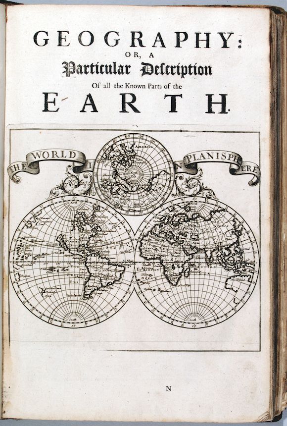 Bonhams : ATLAS Thesaurus Geographicus. A New Body of Geography: or a ...