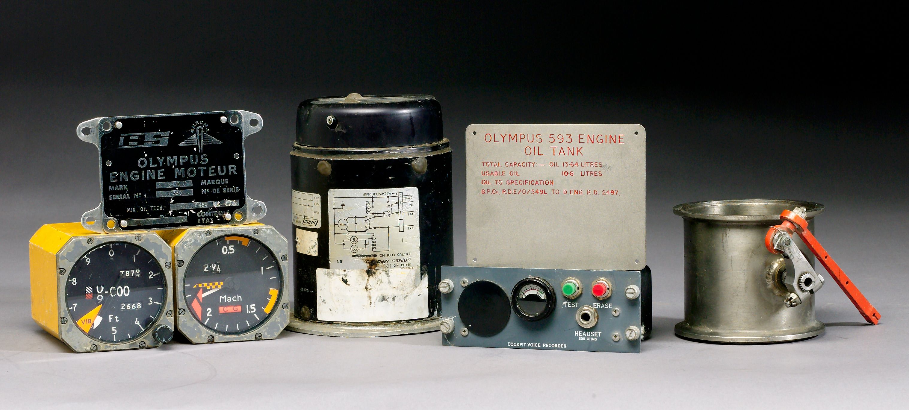 Bonhams Cars : A Machmeter by Kollsman Instruments Ltd,