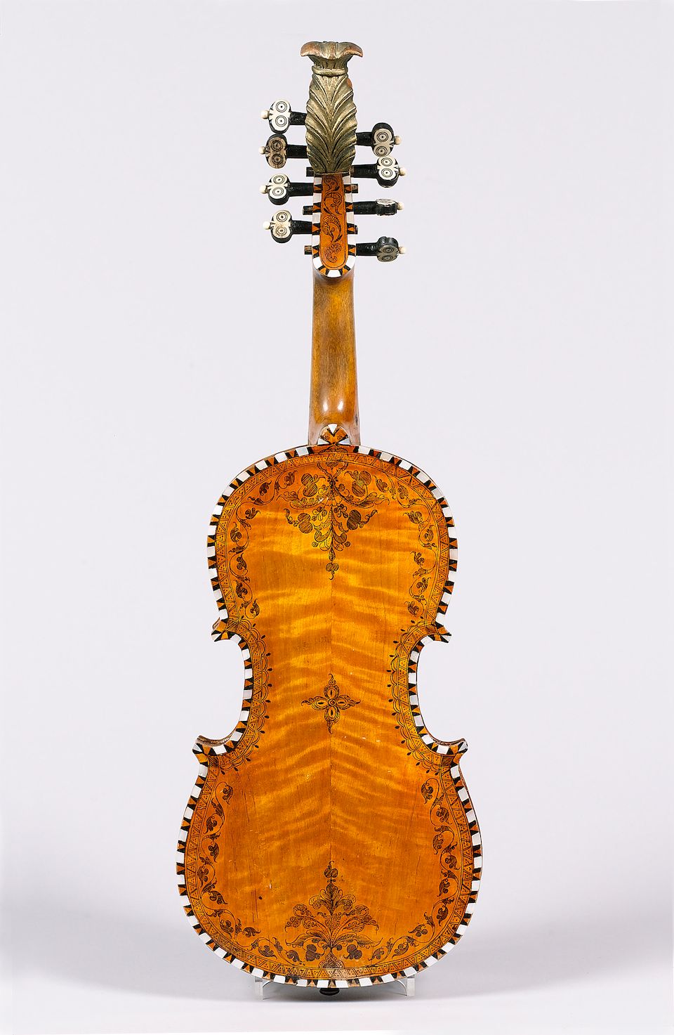 Bonhams : A good Hardanger Fiddle(Hardingfele) by Asmund E.Sa?dland Norway