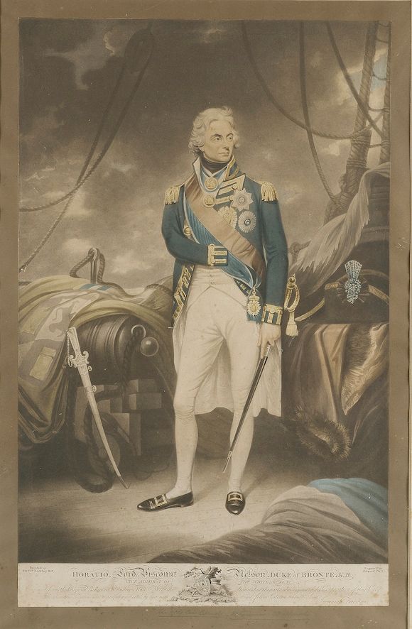 Bonhams : Edward Bell after William Beechey Horatio, Lord Viscount ...