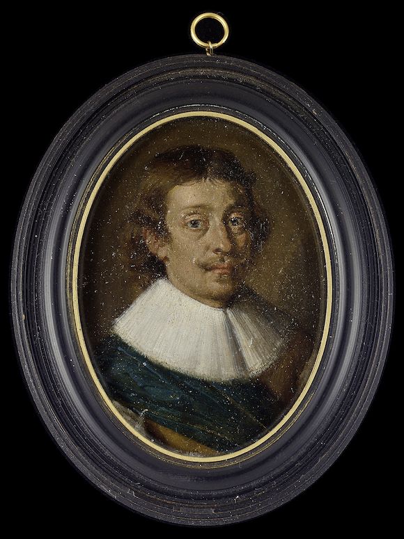 Bonhams : Dutch School, A Gentleman, wearing buff jerkin with sleeves ...