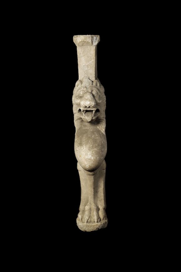 Bonhams : A Roman marble monopodium Ex Landsdowne collection (see ...