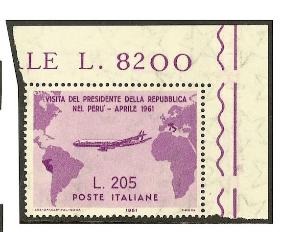Bonhams : Italy: 1961 Gronchi 205L. rose-lilac corner example, and ...