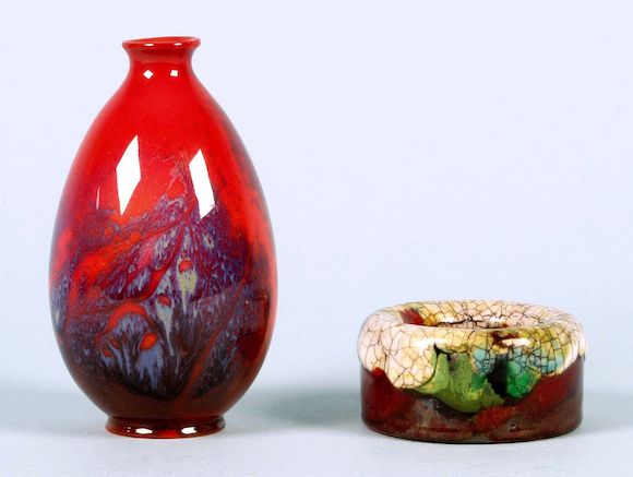 Bonhams : A Doulton Chang small pot, circa 1930,