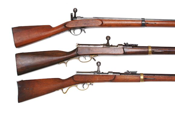 Bonhams : A Prussian 15MM 1868 Model Breech-Loading Needle-Fire ...
