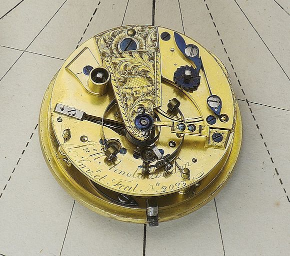 Bonhams : An early 19th century recased silver pocket chronometer John ...
