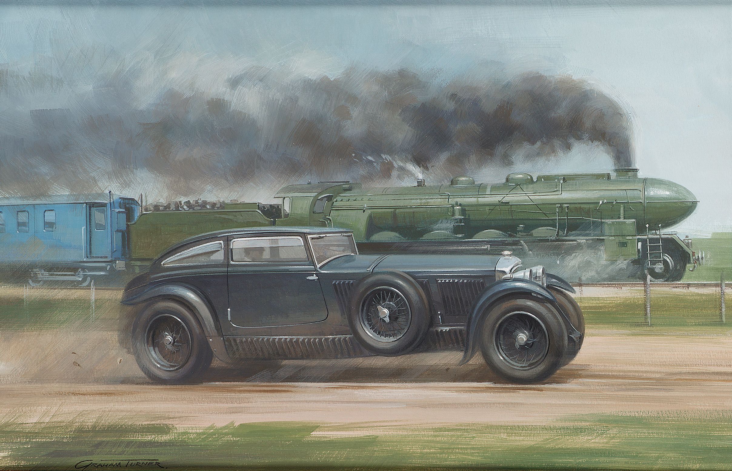 Bonhams Cars : Graham Turner, 'Blue Train Bentley versus Le Train Bleu,'