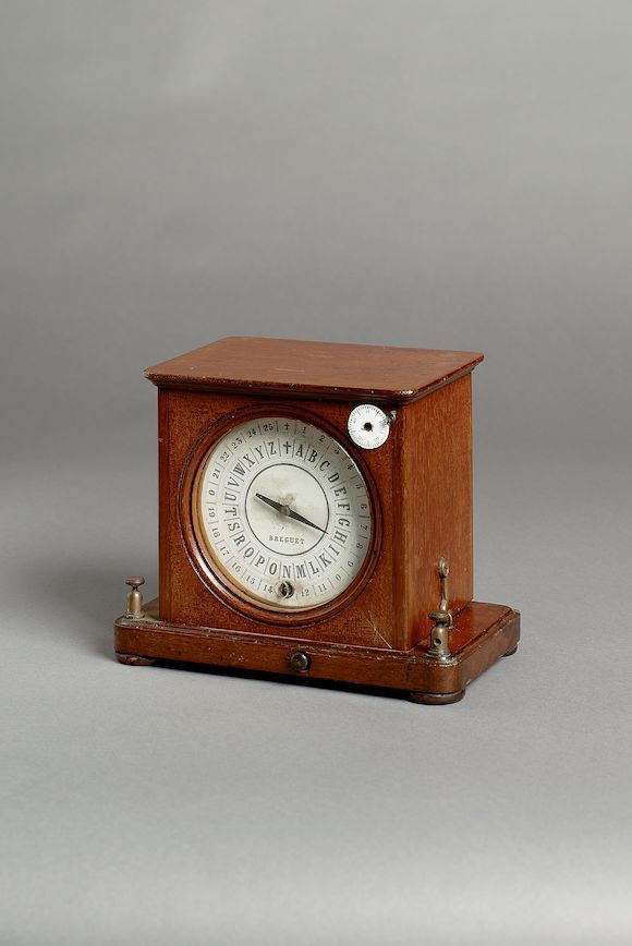 Bonhams : A Breguet ABC Dial Telegraph, French, circa 1860,