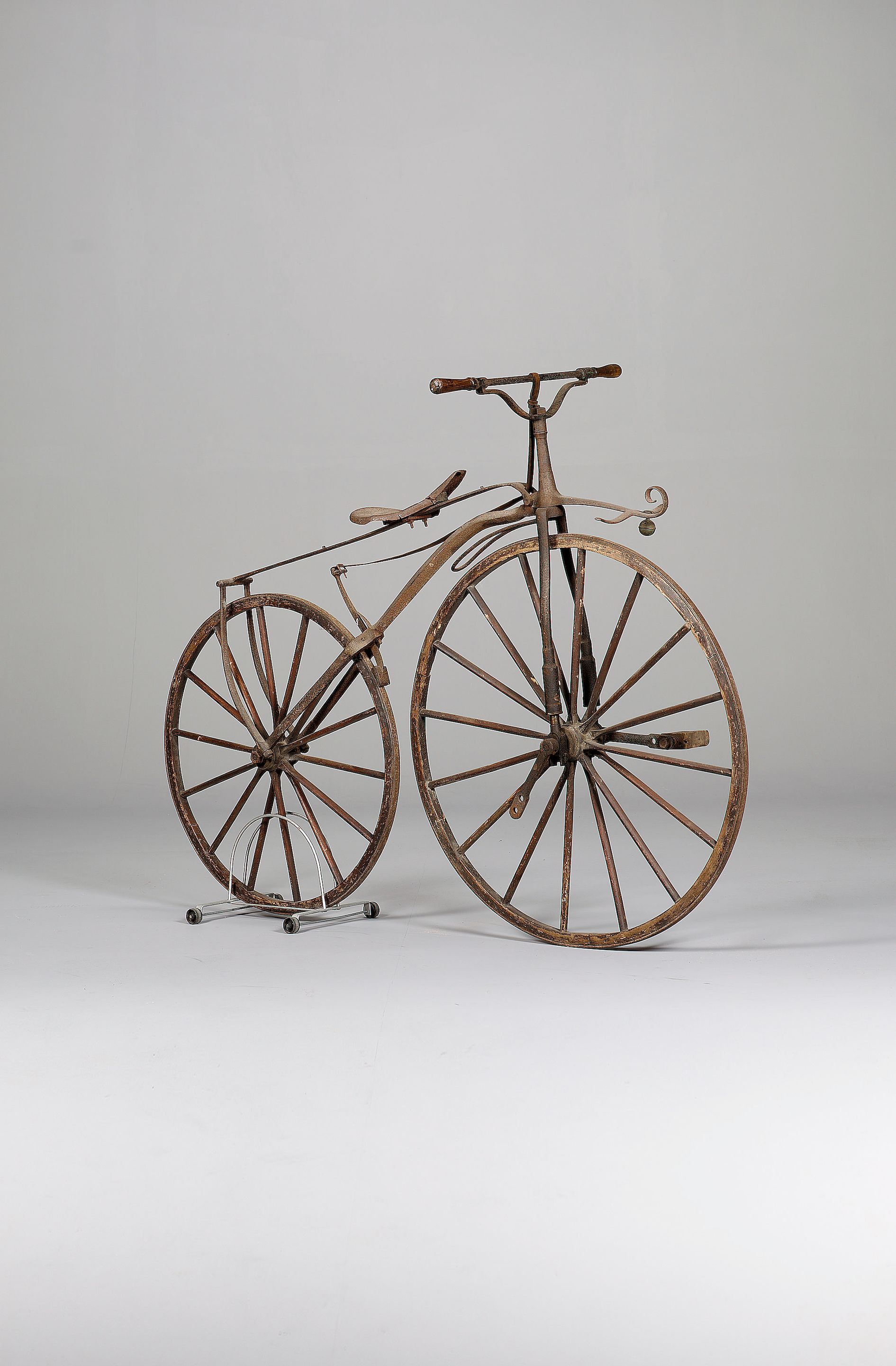 Bonhams Cars : An interesting Spring-Fork Velocipede Bicycle, probably ...