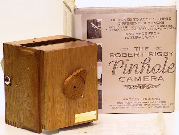 Bonhams : The Robert Rigby Pinhole camera,