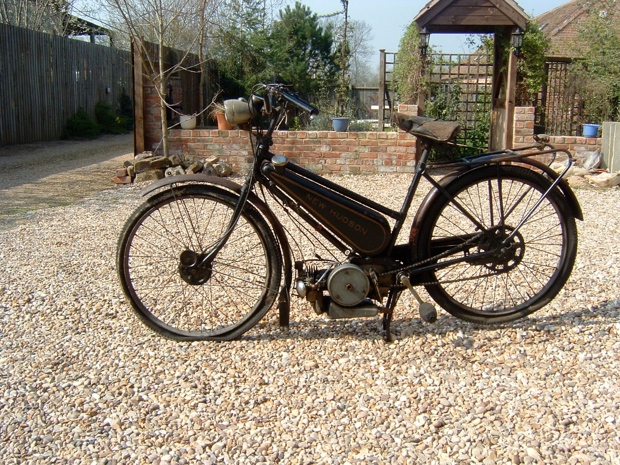 Bonhams Cars : Single family ownership from new,1941 New Hudson 98cc ...