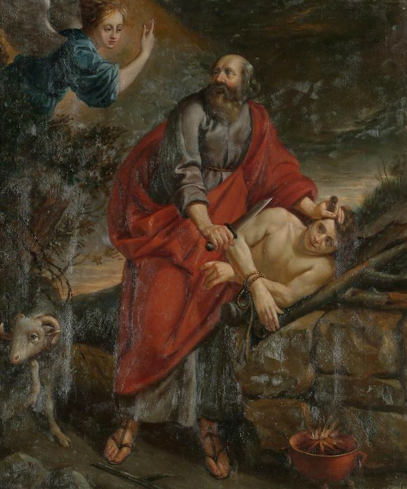 Bonhams : 20th Century Abraham and Isaac, 34.5 x 30cm
