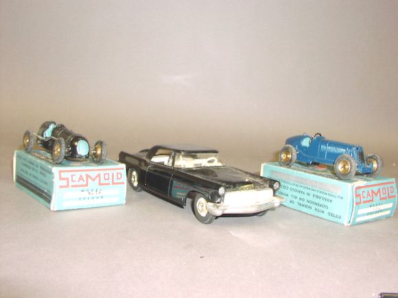 Bonhams : Two Scamold scale models ERA and Alta racing cars. 3