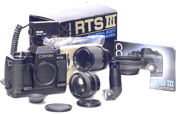 Bonhams : Contax RTS III camera and accessories,