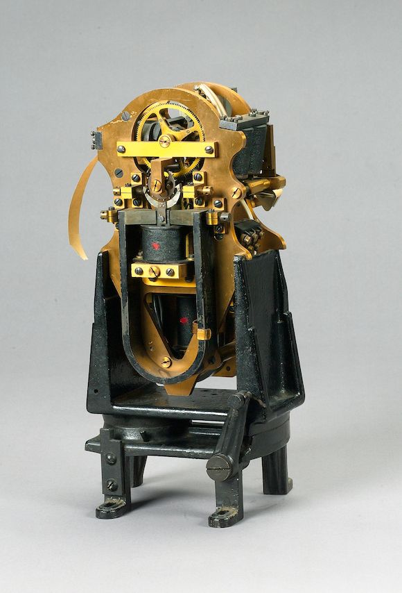 Bonhams : A Thomas Edison Stock Exchange Ticker or Ticker Tape Machine ...