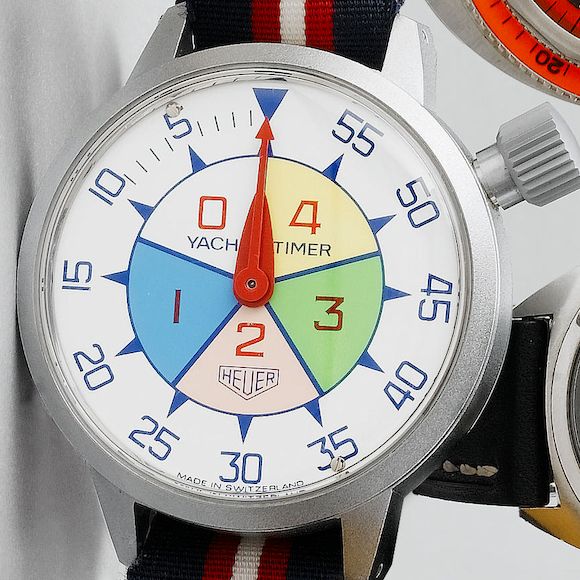 Bonhams : Heuer. A single button yachting recorderYacht Timer. Ref 503. ...