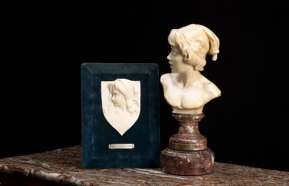 Bonhams : Alfons van Beurden (Belgium, 1878-1962): A carved ivory ...