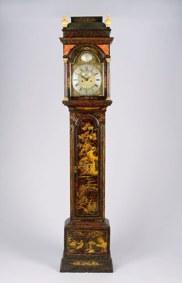 Bonhams : A first half of the 18th century chinoserie decorated ...