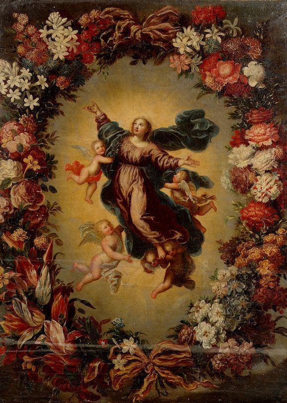 Bonhams : Circle of Mario Nuzzi, called Mario dei Fiori (died Rome 1673 ...