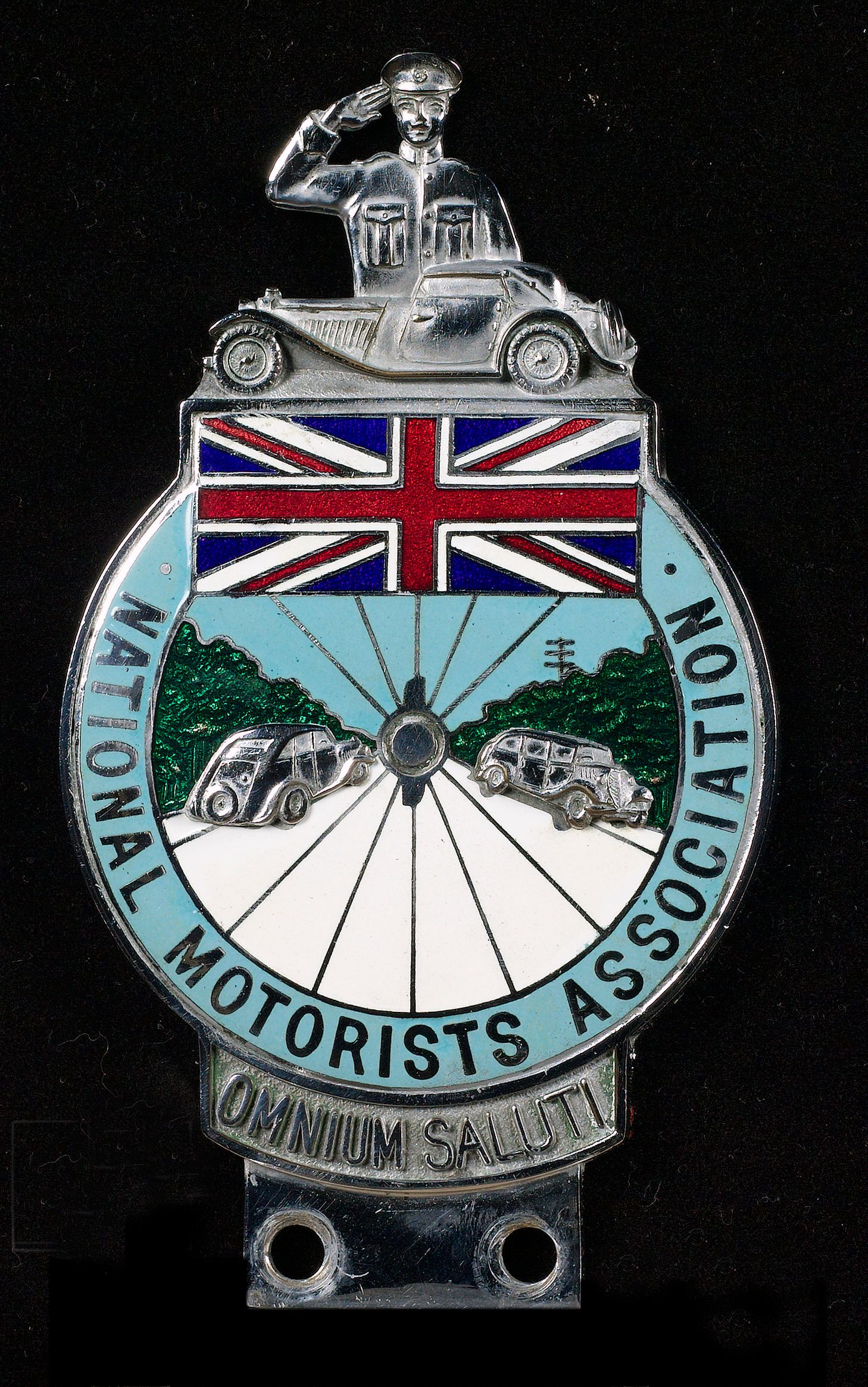 Bonhams Cars : A fine National Motorists Association enamel car badge ...