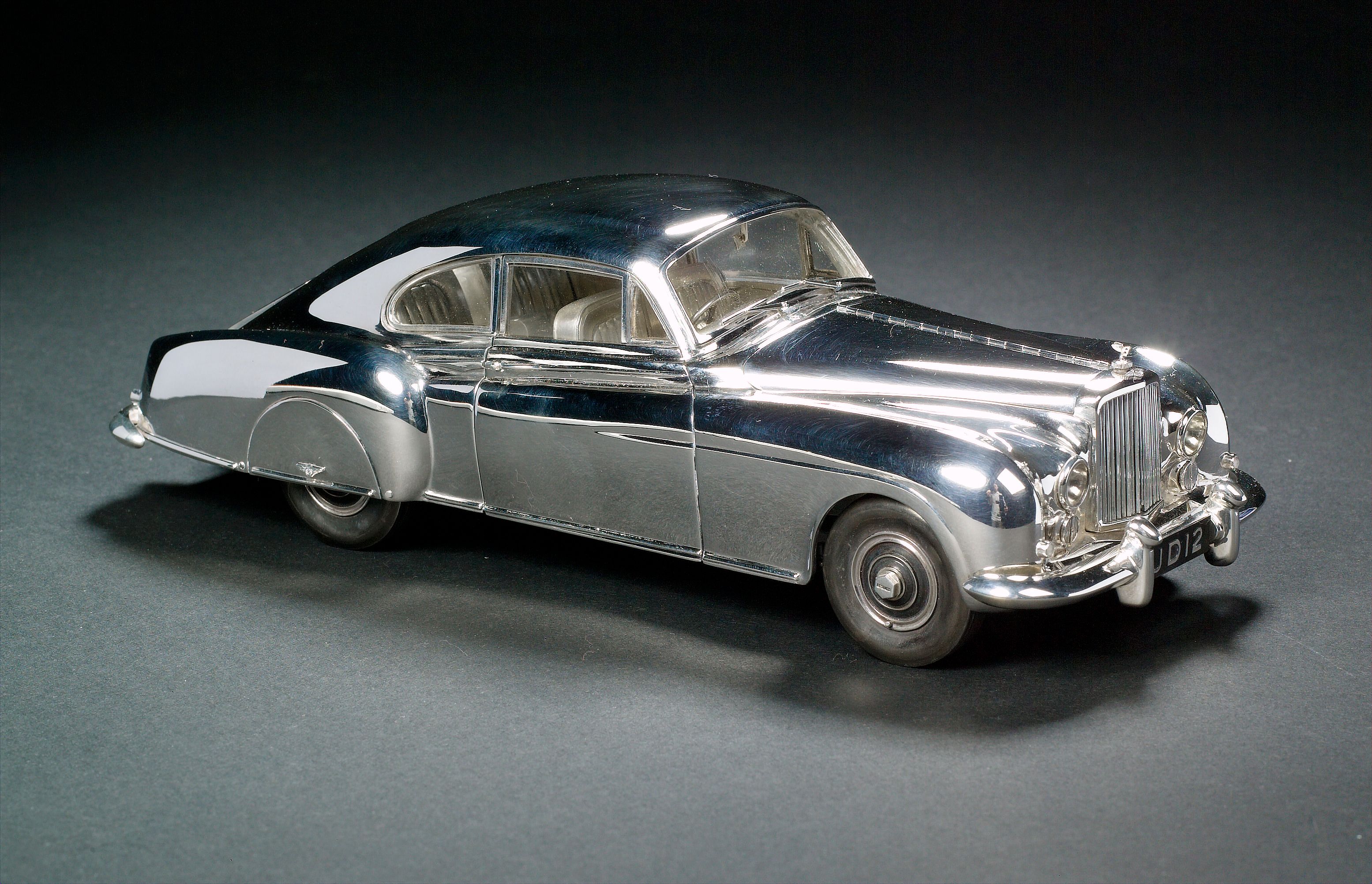 Bonhams Cars : An excellent silver model of a 1955 Bentley Continental ...