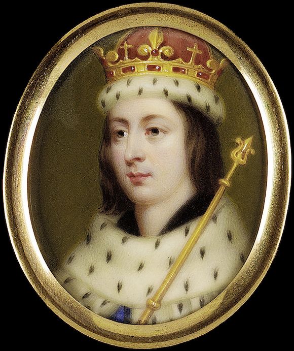 Bonhams : Henry Pierce Bone, King Edward IV (1442-1483), wearing ermine ...