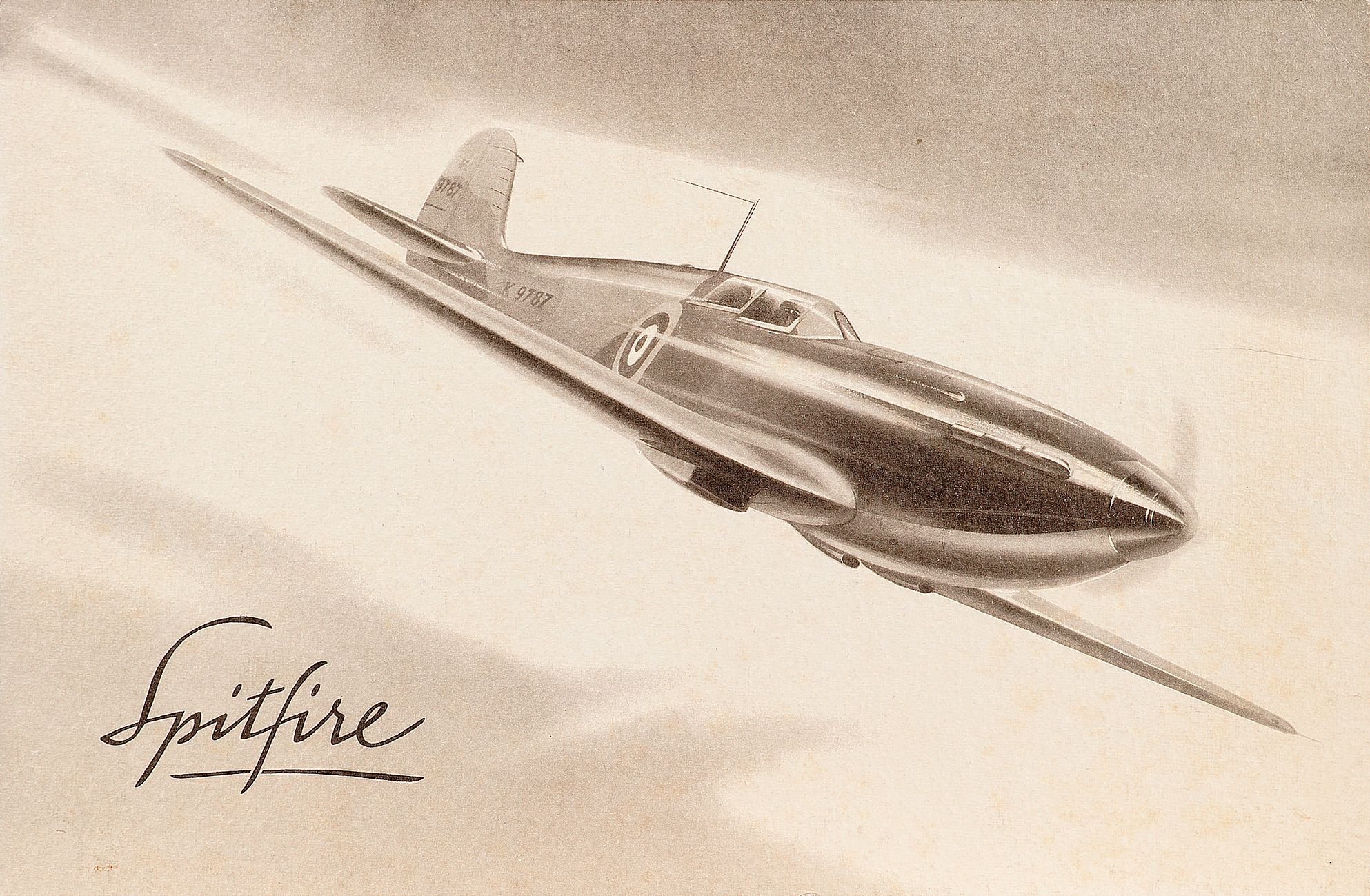 Bonhams Cars : A Vickers Supermarine "Spitfire" Sales Brochure, June ...