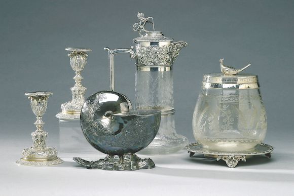 Bonhams : A late Victorian EPBM spoon warmer,