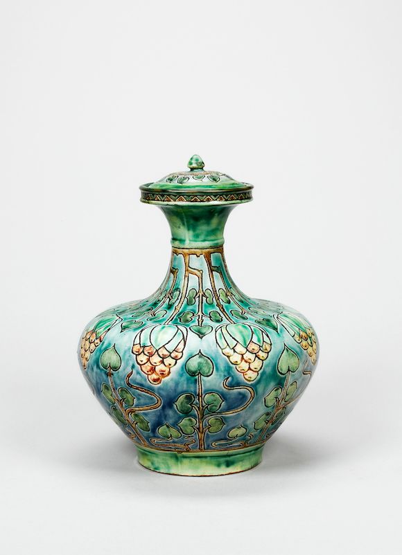 Bonhams : Charles Collis, circa 1900 A Vase and Cover