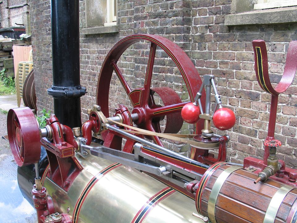 Bonhams : A scientifically important minute full size portable steam ...