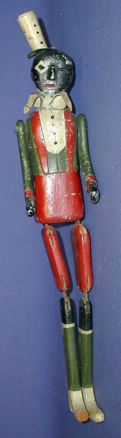 Bonhams : An unusual articulated negro figure