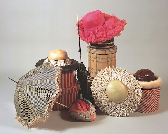 Bonhams : A collection of mid-20th Century lady's hats, to include;