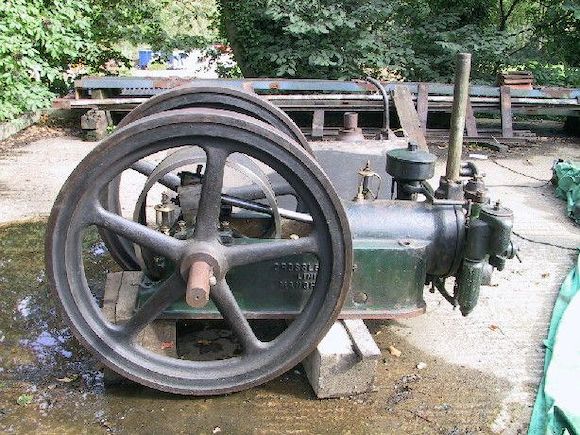 Bonhams Cars : A Crossley Bros open crank horizontal gas engine Type ...