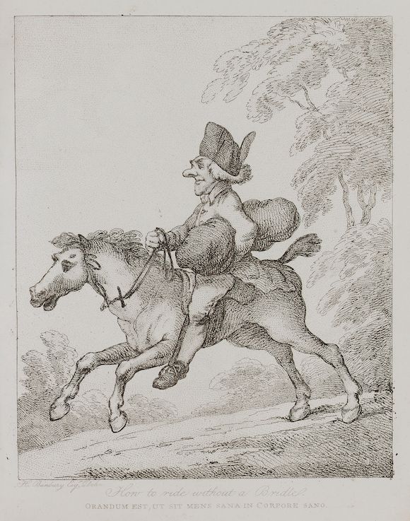 Bonhams : After Henry William Bunbury Geoffrey Gambado