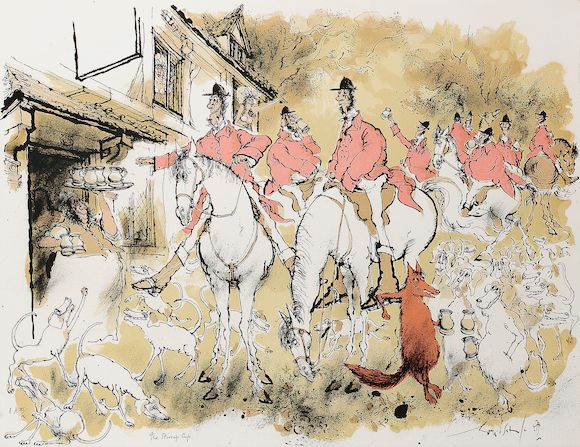 Bonhams : Ronald William Fordham Searle The Stirrup Cup