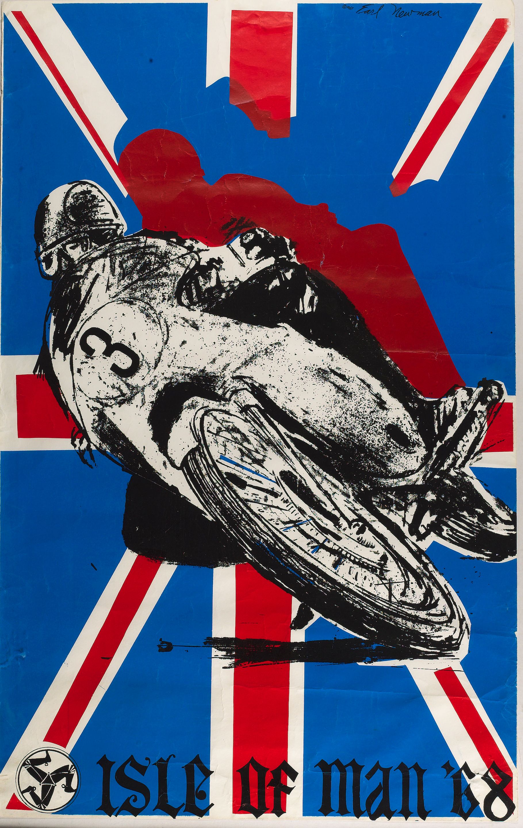 Bonhams Cars : A rare 1968 Isle of Man TT poster,