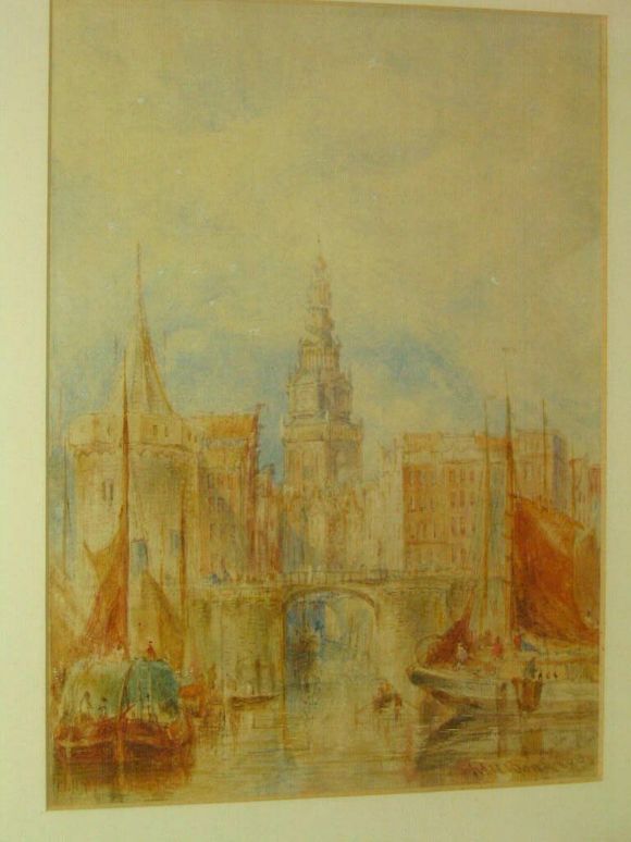 Bonhams : William Joseph J.C. Bond (1833 - 1926) 'A View in Amsterdam ...