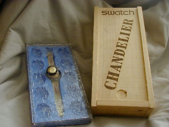 Bonhams : Two limited edition Swatch watches'Celebrate Life', with ...