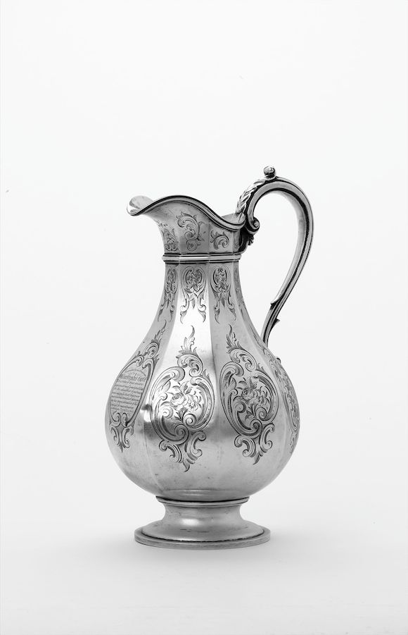 Bonhams : An interesting 19th Century Canadian presentation ewer, maker ...
