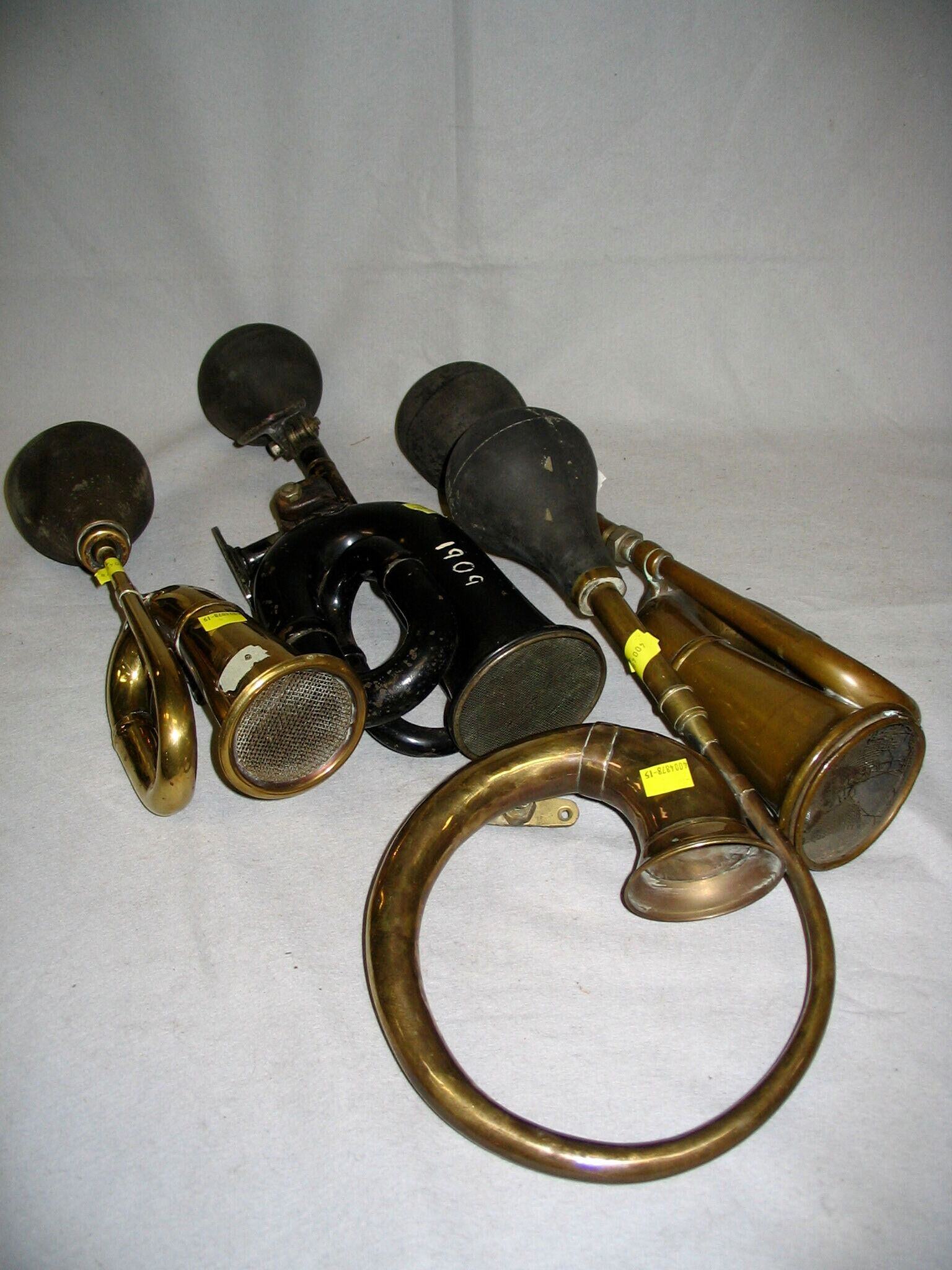 Bonhams Cars : Four bulb horns,