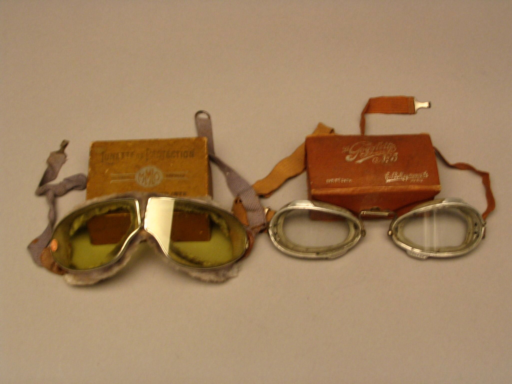 Bonhams Cars : A good pair of 'Gogglette No.5' motorists' goggles, by ...