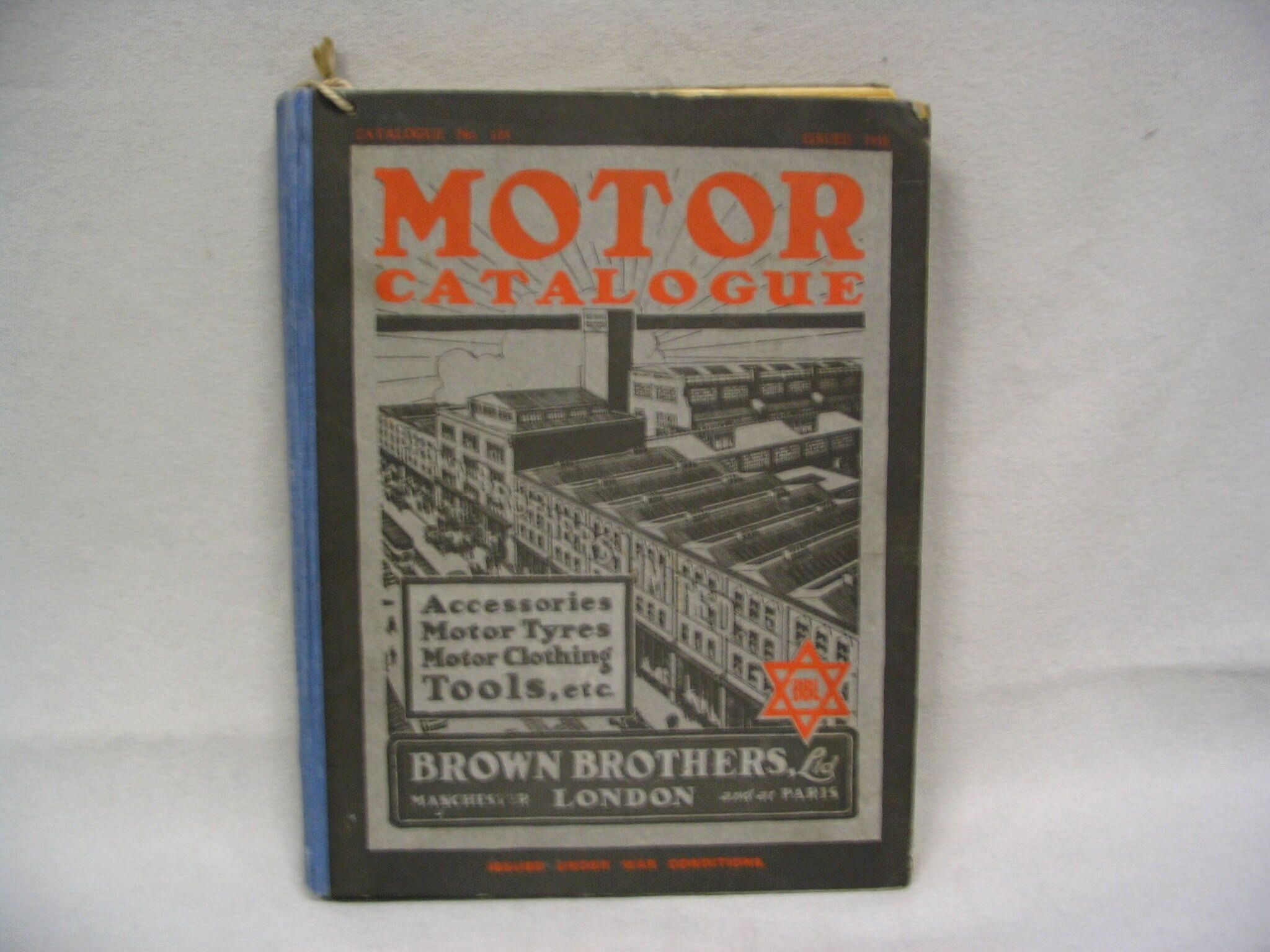 Bonhams Cars : A Brown Brothers Ltd sales catalogue,1916,