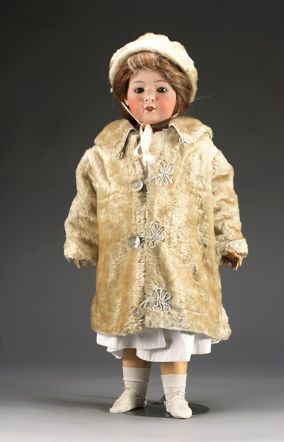 Bonhams : Large Gebruder Heubach 10532 bisque head character