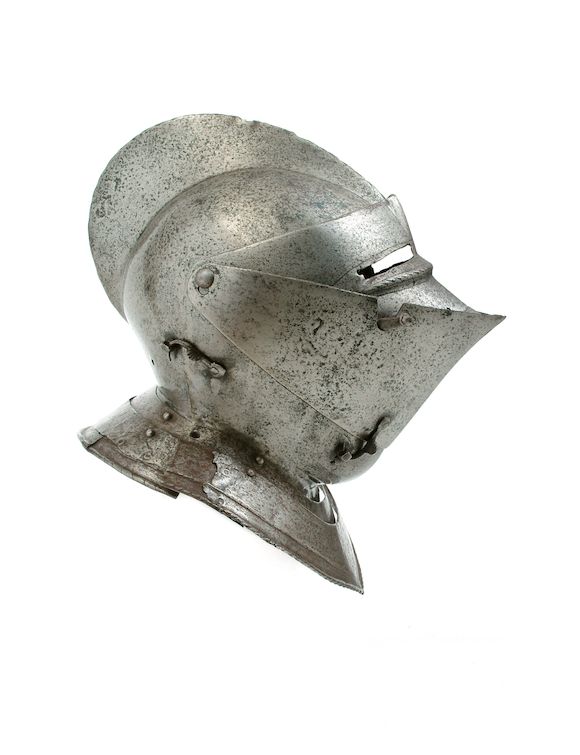 Bonhams : An English Close-Helmet From A Funerary Achievement