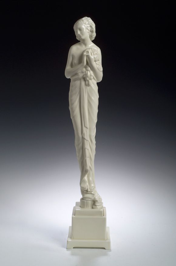 Bonhams : 'Spring', A Royal Doulton figure by Richard Garbe ARA,