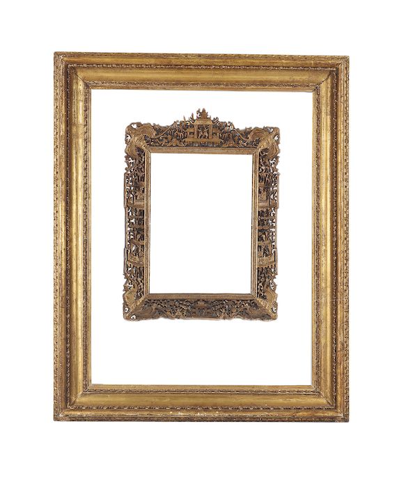 Bonhams : An English late 18th Century carved and gilded Carlo Maratta ...