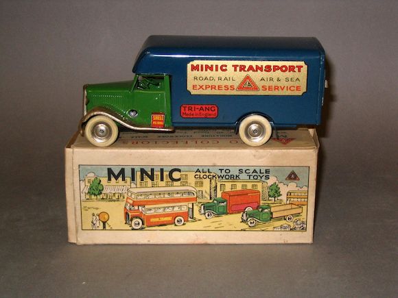 Bonhams : Minic (pre-war) 24M Luton transport van
