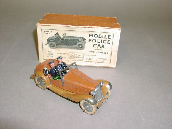 Bonhams : Britains set 1413, Mobile Police Car 3